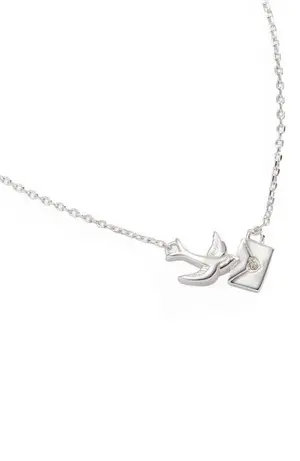 ALEX AND ANI Love Letter Inline Necklace