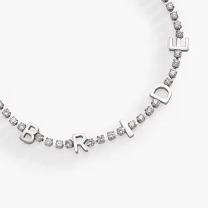 ALEX AND ANI Bride Tennis Chain Bracelet - Silver
