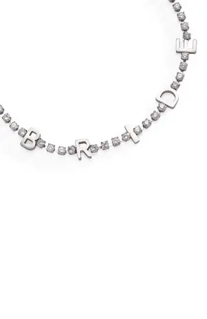 ALEX AND ANI Bride Tennis Chain Bracelet - Silver