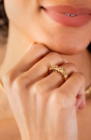 ALEX AND ANI Love Luck Ring