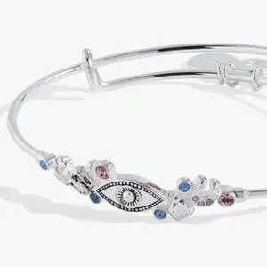 ALEX AND ANI Evil Eye Bangle Bracelet