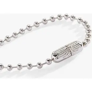 ALEX AND ANI Ball Chain Bracelet With Wings - Silver