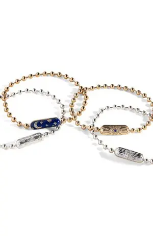 ALEX AND ANI Ball Chain Bracelet With Wings