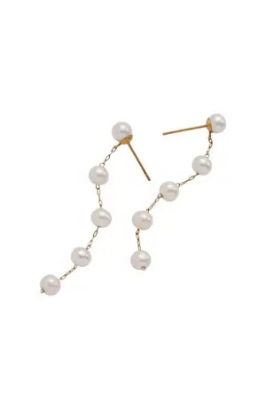 ALEX AND ANI Freshwater Drop Earrings
