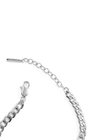 ALEX AND ANI Flat Curb Chain Bracelet