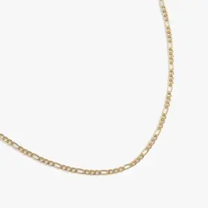 ALEX AND ANI Figaro Chain Charm Layering Necklace - Gold