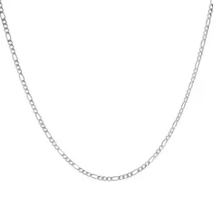 ALEX AND ANI Figaro Chain Charm Layering Necklace - Silver