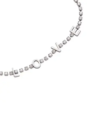 ALEX AND ANI Love Tennis Bracelet