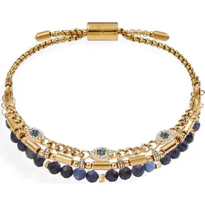 ALEX AND ANI Evil Eye Bracelet Set - Gold