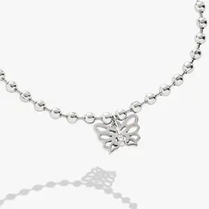 ALEX AND ANI Butterfly Charm Bracelet - Silver