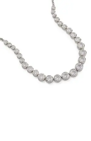 ALEX AND ANI Crystal And Bracelet Set - Silver