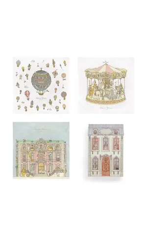 ATELIER CHOUX Set-of-three Blankets