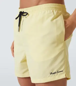 Ralph Lauren Purple Label Logo Swim Trunks