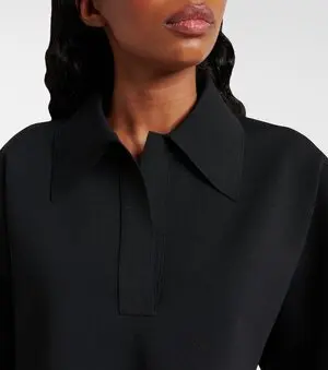 Alaïa Cropped Polo Shirt