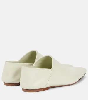 Dries Van Noten Leather Slip-on Shoes