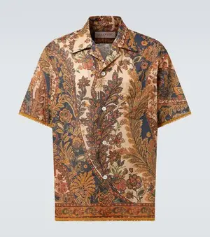 Valentino Garavani Paisley Linen Shirt