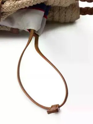 Prada Medium Noué Cotton Tote - Neutrals