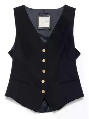Tagliatore Gaelle Waistcoat - Blue