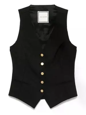 Tagliatore Collared Vests For Women