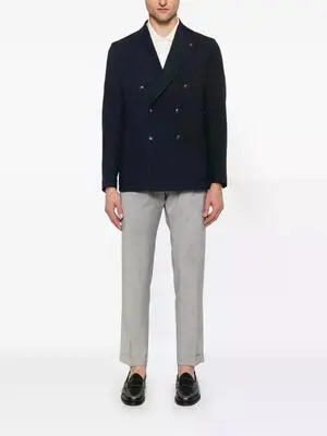 Tagliatore Double-breasted Blazer - Blue