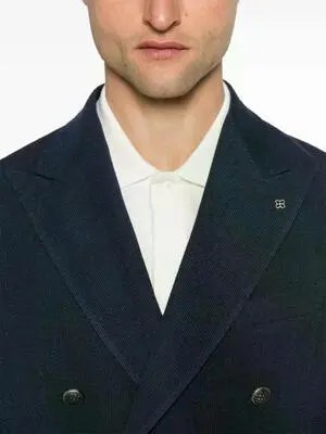 Tagliatore Double-breasted Blazer - Blue