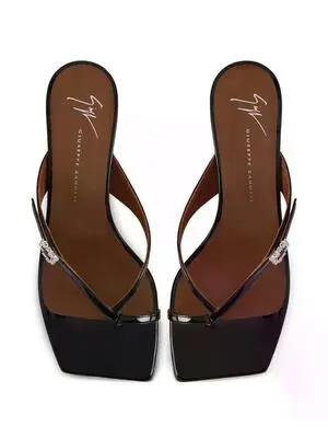GIUSEPPE ZANOTTI 45mm Amandhine Sandals - Black