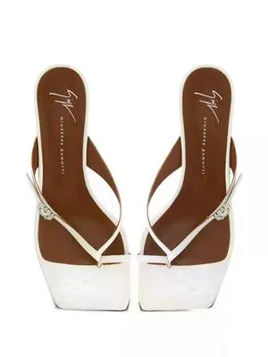 GIUSEPPE ZANOTTI Amandhine Sandals - White