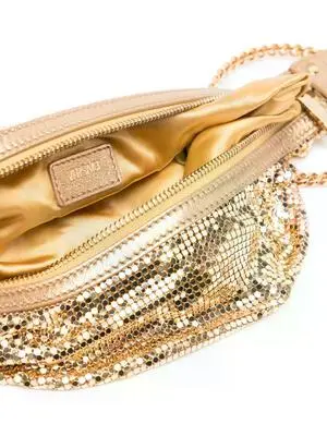 Versace Metal Mesh Mini Bag - Gold
