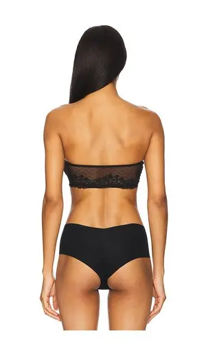 Commando Double Take Lace Bandeau - Black