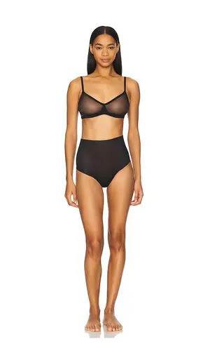 Commando Featherlight Control Thong - Black