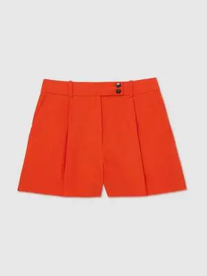 REISS Raine Tailored Linen Shorts
