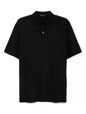JAMES PERSE Brushed Lotus Polo Shirt - Blue