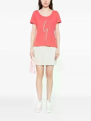 AGNES B. Irony Mark Tasmanie T-shirt - Pink