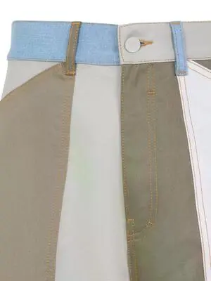 Givenchy Colour-block Wide-leg Trousers