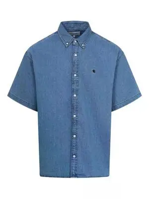 Carhartt Work In Progress S/s Lucas Shirt - Blue