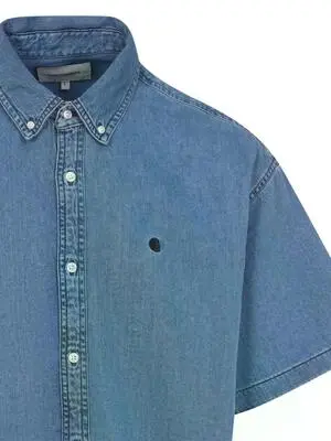 Carhartt Work In Progress S/s Lucas Shirt - Blue