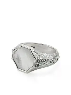 Emanuele Bicocchi Brushed Ring - Silver
