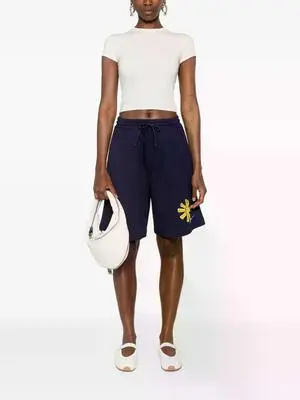 MSGM Embroidered Shorts