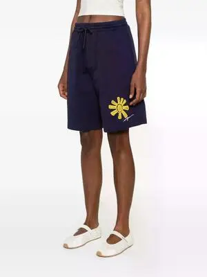 MSGM Embroidered Shorts
