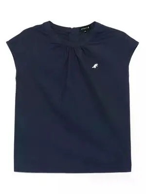 AGNES B. Dino Poplin Top