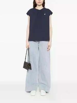 AGNES B. Dino Poplin Top