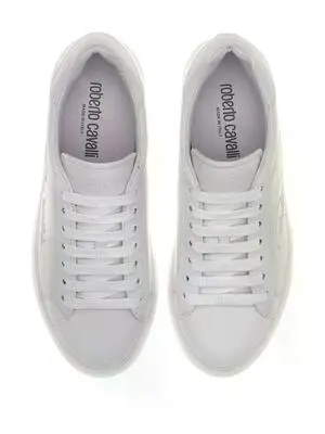 Roberto Cavalli Logo-embroidered Sneakers