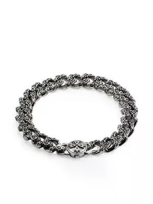 Emanuele Bicocchi Small Flourish Chain Bracelet - Silver