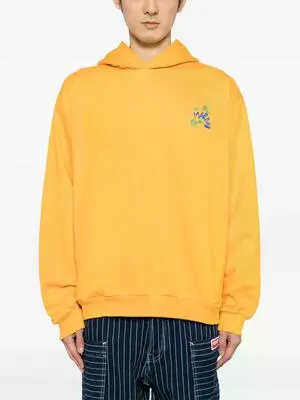 Marni Dripping Flower Logo Hoodie