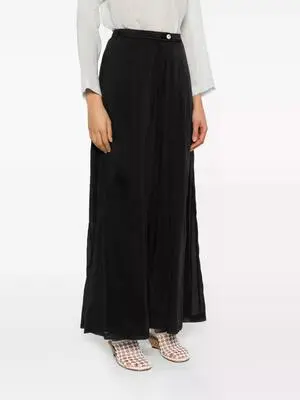 FORTE_FORTE Semi-sheer Palazzo Trousers