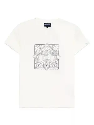 SPORT B. BY AGNÈS B. Swan Embroidery T-shirt - White