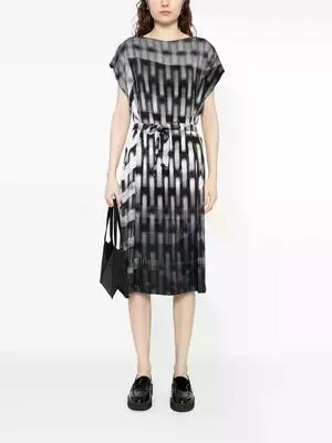 AGNÈS B. Printed Midi Dress