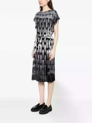 AGNÈS B. Printed Midi Dress