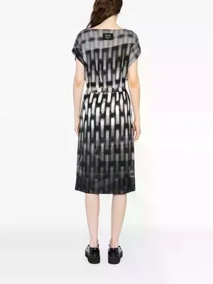 AGNÈS B. Printed Midi Dress
