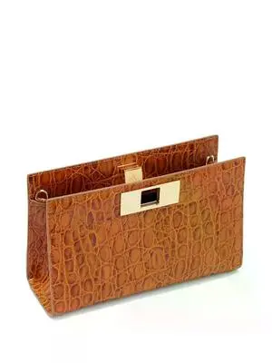 GIUSEPPE ZANOTTI Annhita Clutch - Brown